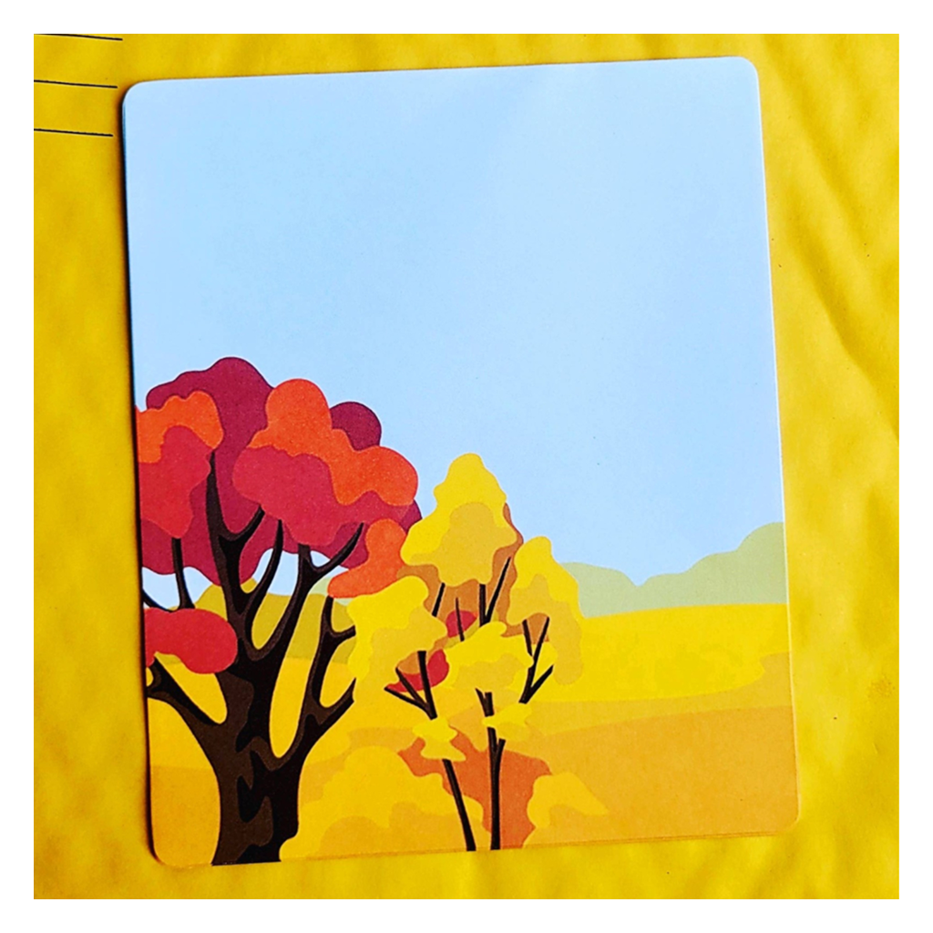 Autumn Trees Notepad