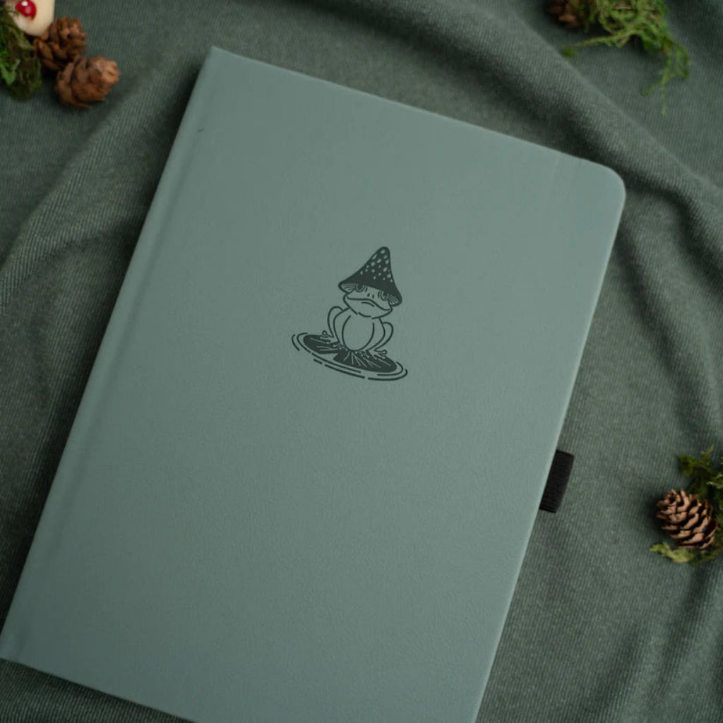 Archer & Olive Frog Notebook, A5 - Dot Grid