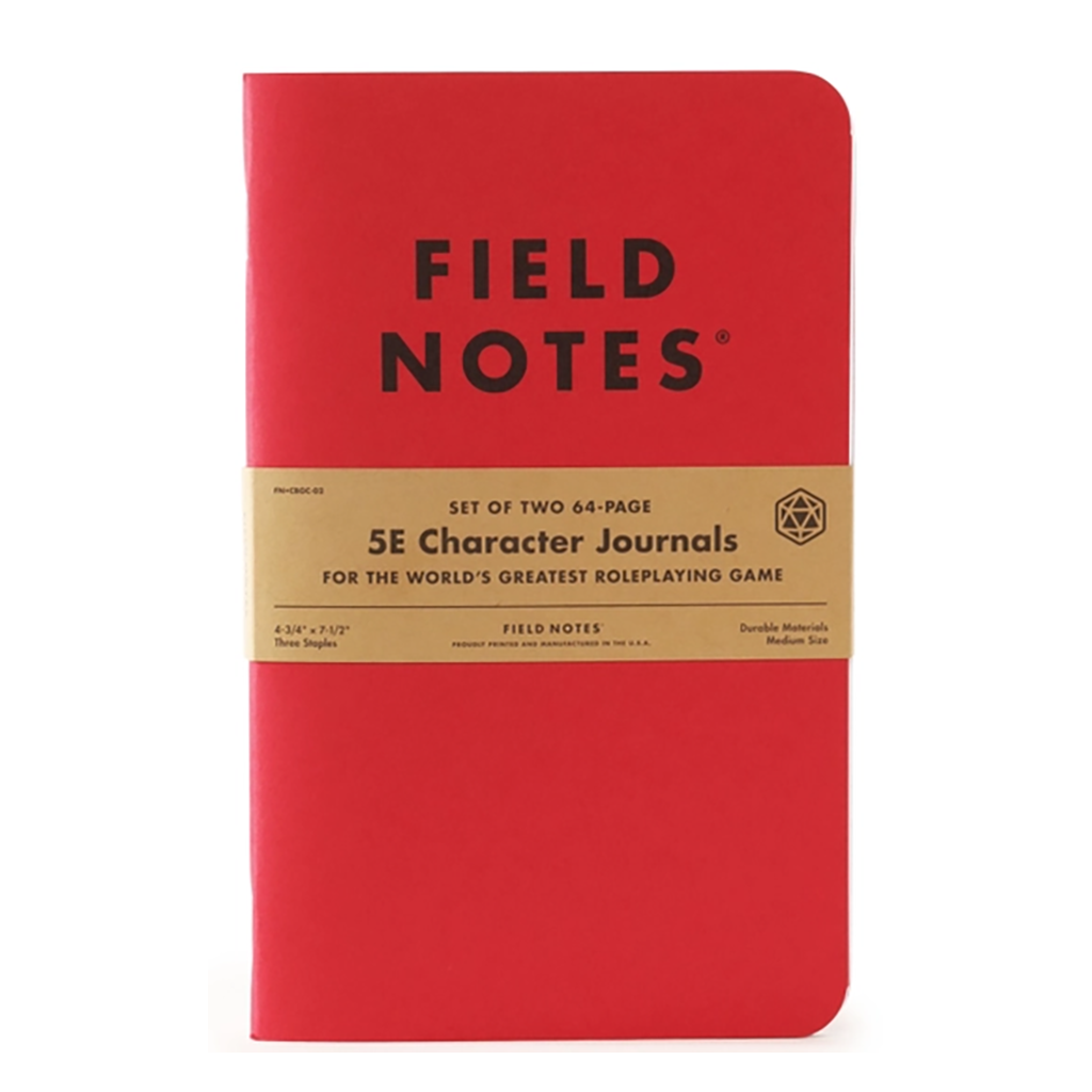 Field Notes 5E Character Journals, 2 pk Field Notes 5E Character Journals, 2 pk