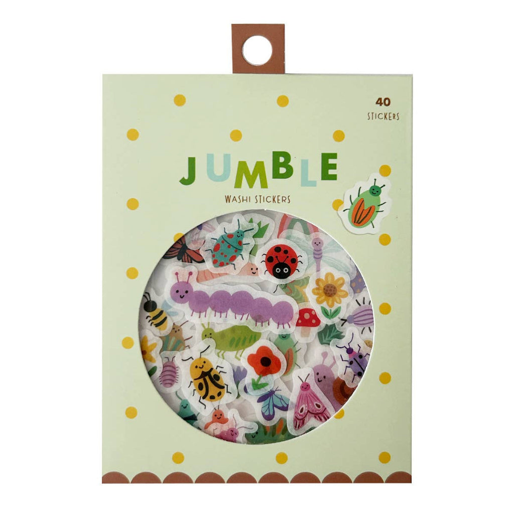 Bugs Jumble Washi Stickers