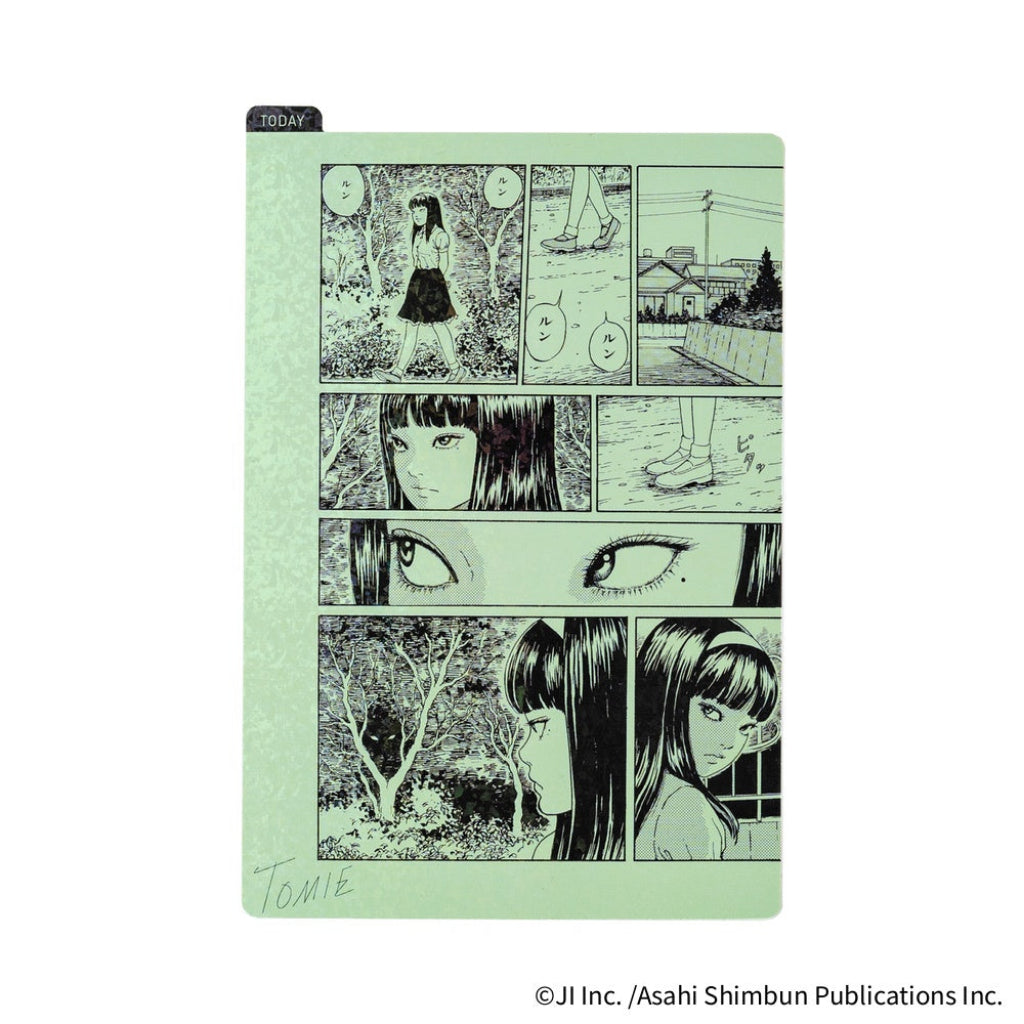 Hobonichi Pencil Board, A6 - Junji Ito: Tomie (Green)