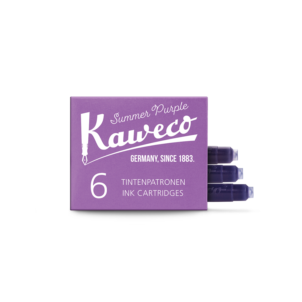 Kaweco Fountain Pen Ink Cartridge, Summer Purple