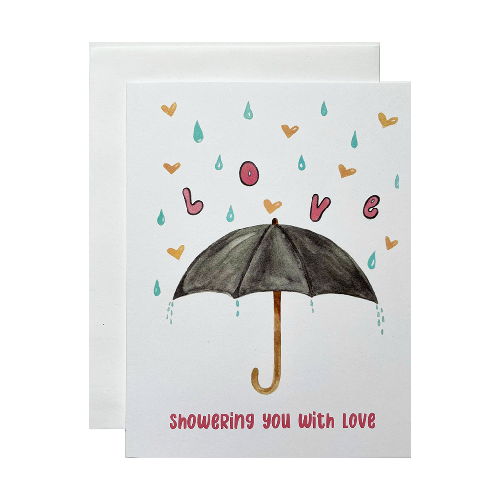 Showering You With Love Greeting Card