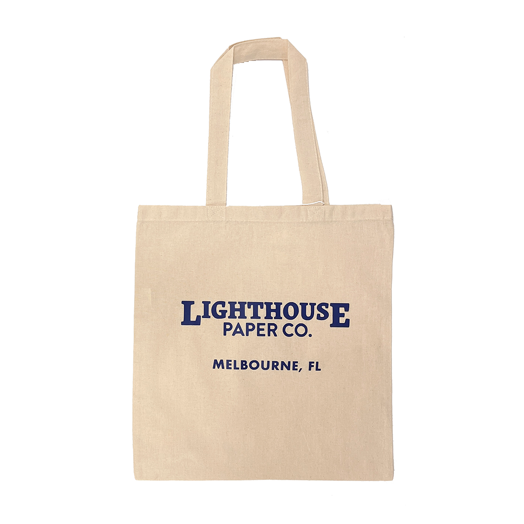 Lighthouse Paper Co. Canvas Tote Bag