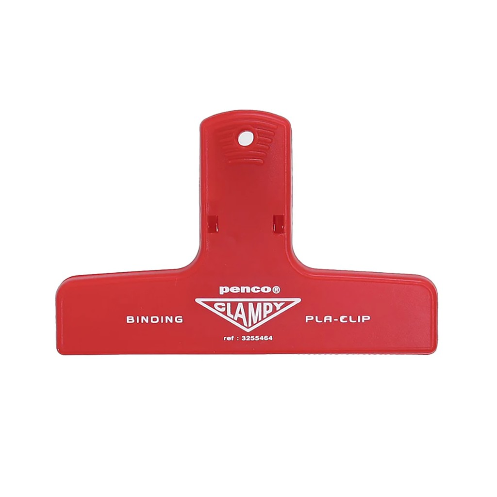 Penco Plastic Clampy Clip, Red
