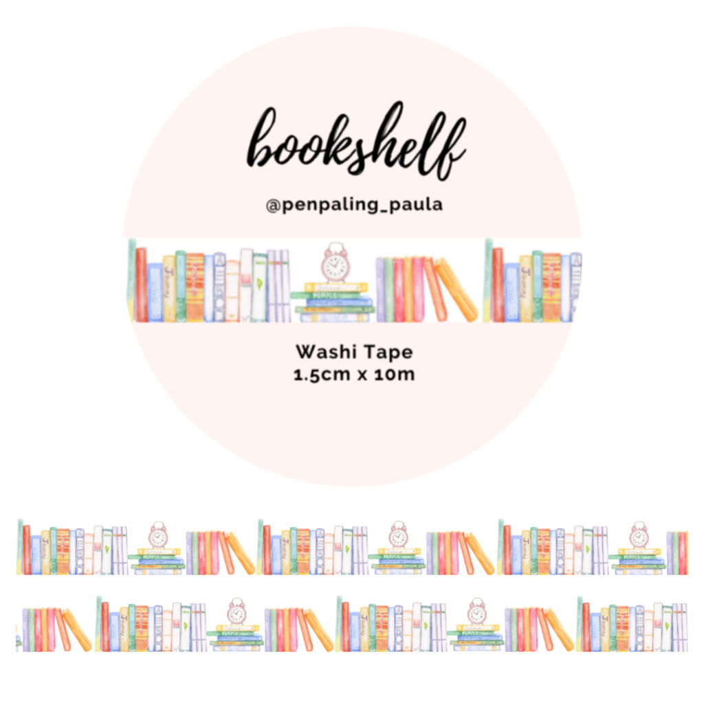 Penpaling Paula Bookshelf Washi Tape