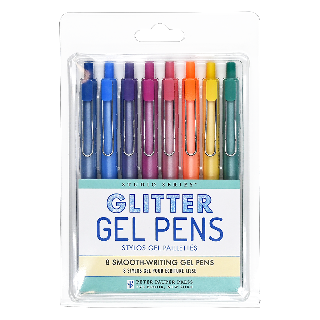 Studio Series Glitter Gel Pens, 8 pk