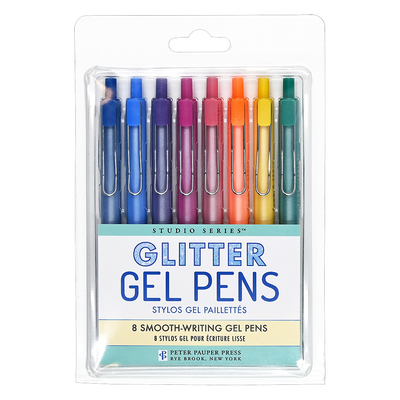 Studio Series Glitter Gel Pens, 8 pk