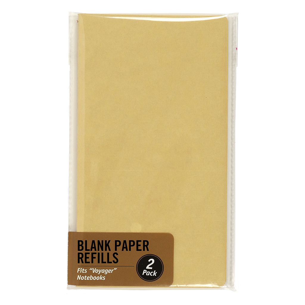 Voyager Notebook Paper Refill, 2 pack - Blank