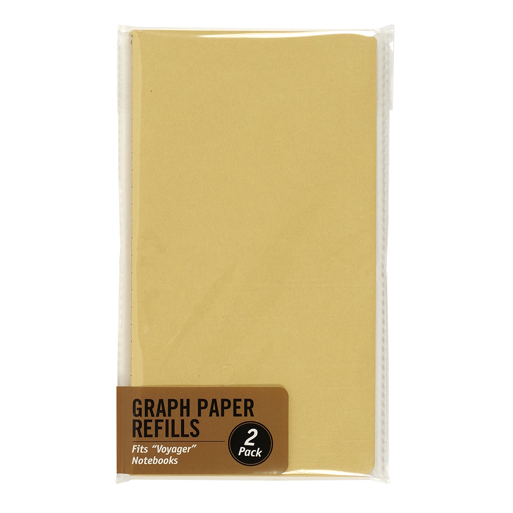 Voyager Notebook Paper Refill, 2 pack - Graph