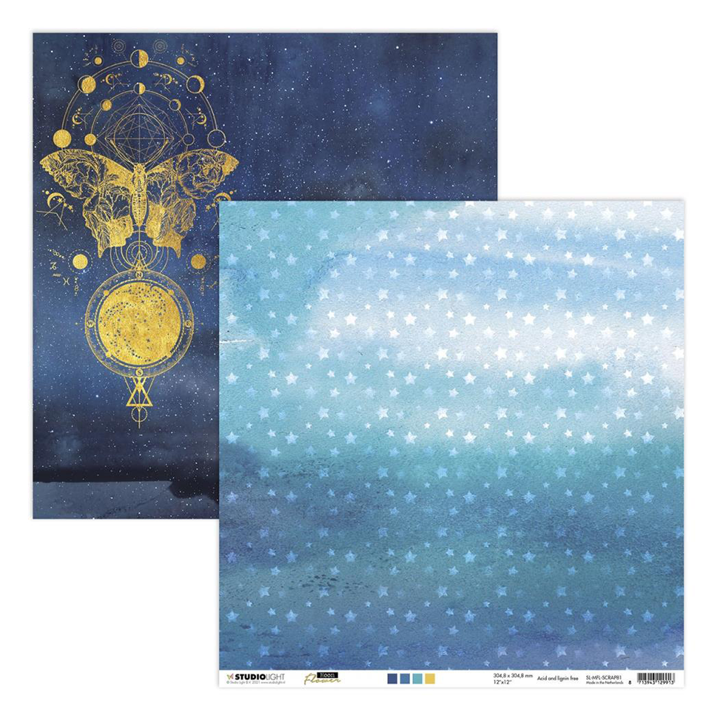 Studio Light Moon Flower Cardstock 12"x12"
