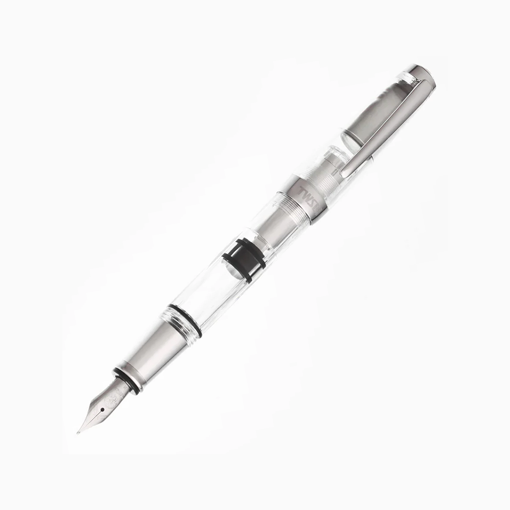 TWSBI Diamond Mini AL Fountain Pen, Silver