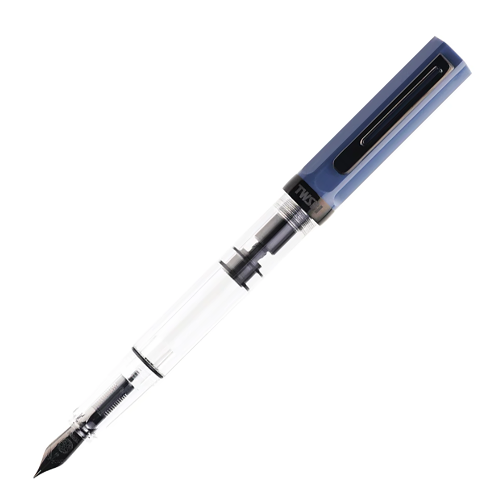 TWSBI ECO Fountain Pen, Slate Blue w/ Onyx