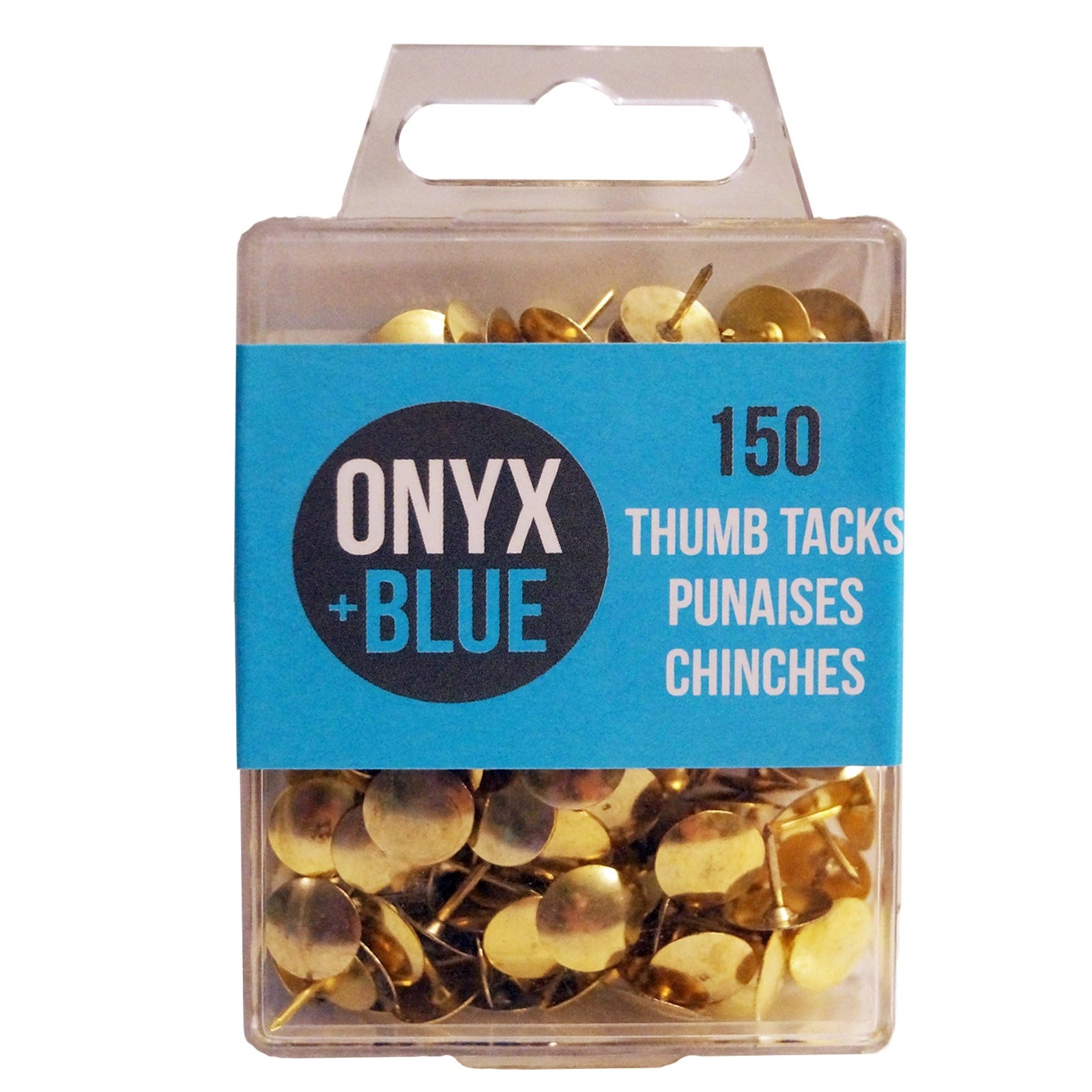 Brass Thumb Tacks, 150pk
