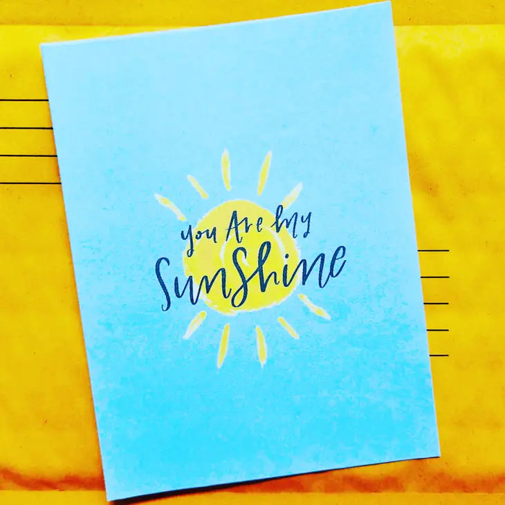 You Are My Sunshine Notepad