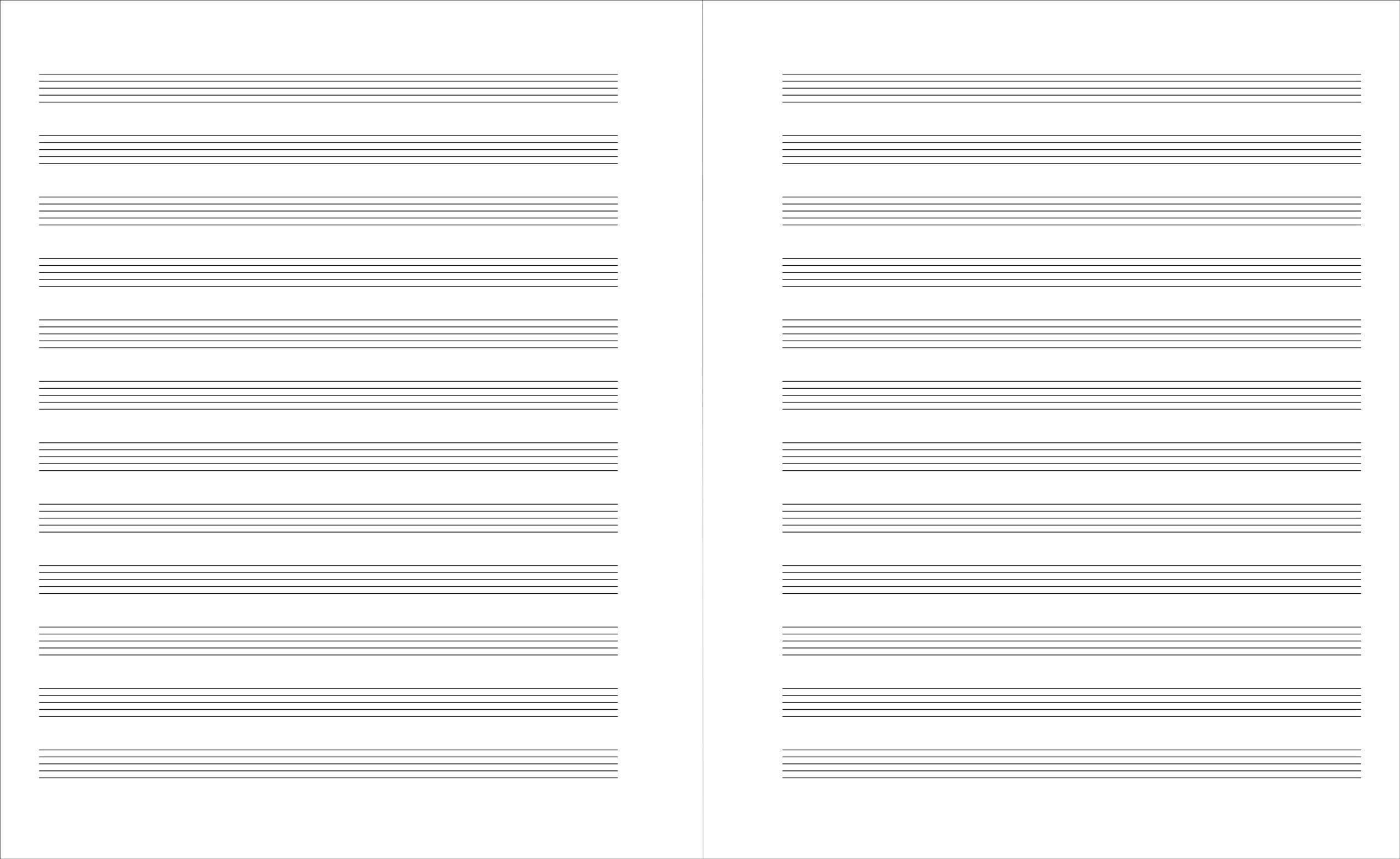 Music Manuscript Notebook (Classic)