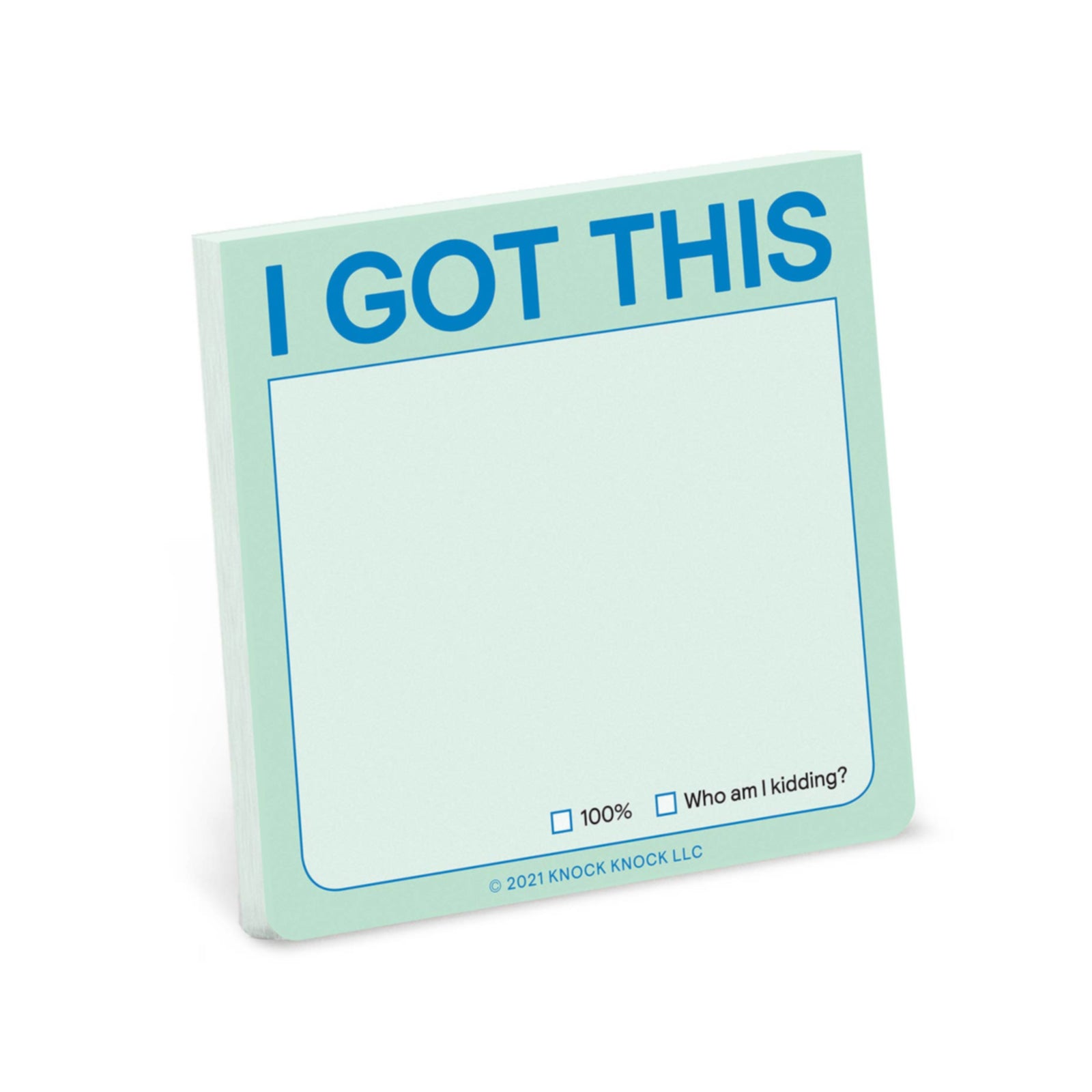 Knock Knock I Got This Sticky Note